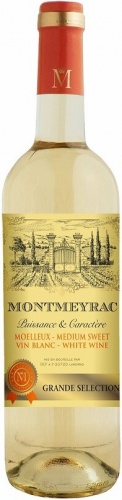 Купить Вино "Montmeyrac" Blanc Moelleux - "Монмейрак" Белое полусладкое ...