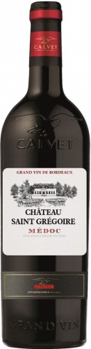 Купить Вино Calvet, "Chateau Saint Gregoire" Medoc AOP, 2021 - Кальве ...