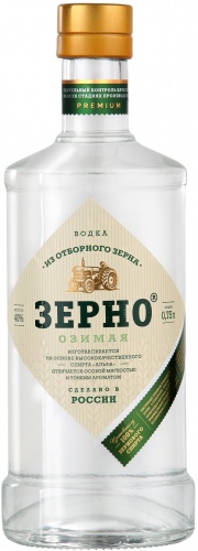 Купить Водка "Зерно" Озимая, 0.7 л - "Zerno" Ozimaya, 700 мл