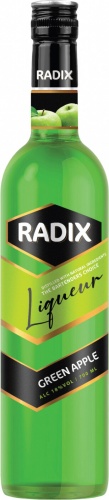Купить Ликер "Radix" Green Apple, 0.7 л - "Радикс" Зеленое Яблоко, 700 мл