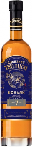 Купить Коньяк "Душевный Тбилиси" 7-летний, 0.5 л - "Dushevnyy Tbilisi ...