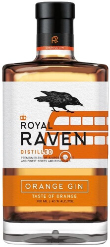 Купить Джин "Royal Raven" Orange, 0.7 л - "Ройял Рейвен" Оранж, 700 мл
