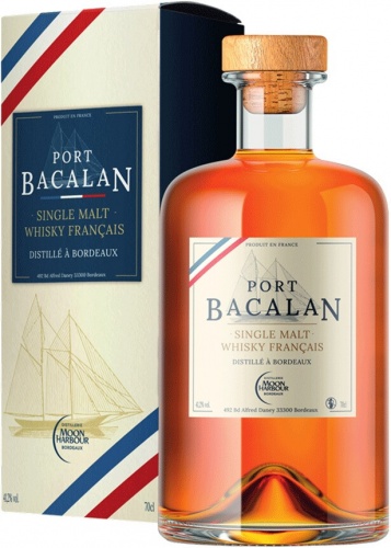 Купить Виски Moon Harbour, "Port Bacalan" Single Malt, gift box, 0.7 л ...