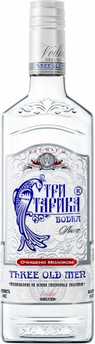 Купить Водка "Три старика" Люкс, 0.5 л - "Three Old Men" Lux, 500 мл