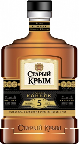 Купить Коньяк "Старый Крым" 5-летний, 250 мл - "Stariy Krim" 5 Years ...
