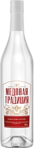 Купить Водка "Медовая Традиция", 250 мл - "Medovaya Tradiciya", 0.25 литра