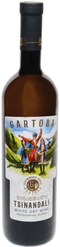 Купить Вино "Gartoba" Tsinandali, 2021 - "Гартоба" Цинандали, 2021, 750 мл