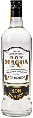 Купить Ром "Magua" Blanco, 1 л - "Магуа" Бланко, 1 литр