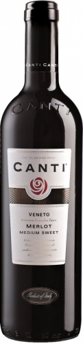Купить Вино Canti, Merlot, Veneto IGT, 2021 - Канти, Мерло Полусладкое ...