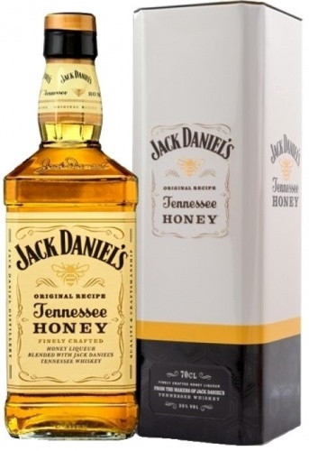 Купить Виски "Jack Daniel's" Tennessee Honey, metal box, 0.7 л - "Джек ...