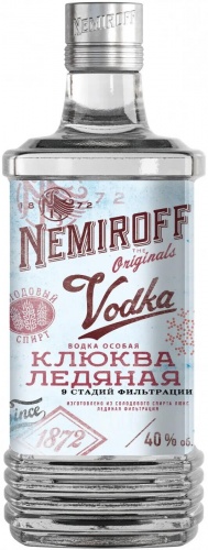 Купить Водка OPVZ, "Nemiroff" Ice Cranberry, 0.7 л - "Немирофф" Клюква ...