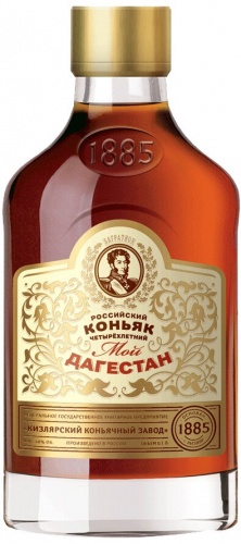 Купить Коньяк ККЗ, "Мой Дагестан", 100 мл - Kizlyar cognac distillery ...