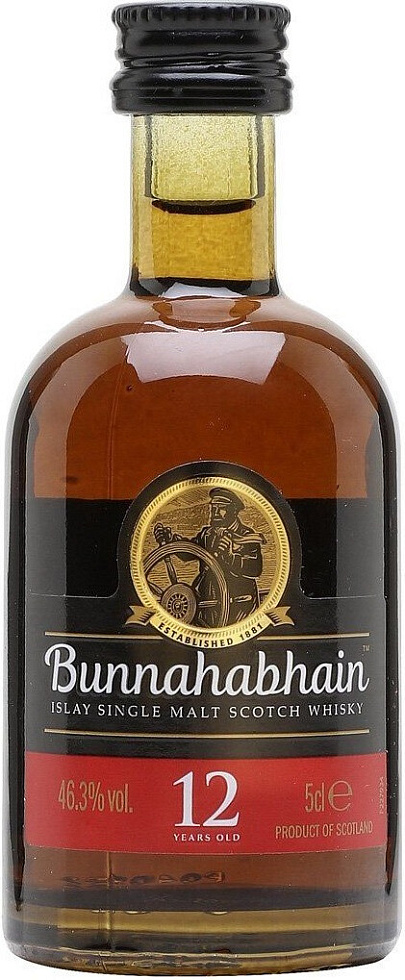 Купить Виски "Bunnahabhain" aged 12 years, 50 мл - "Буннахавэн" 12 лет ...