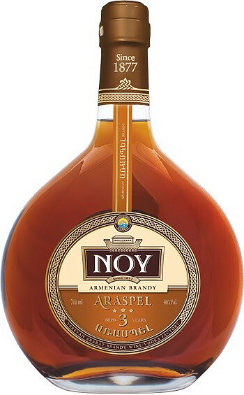 Купить Коньяк "Ной Араспел" 3-летний, 0.7 л - "Noy Araspel" 3 Years Old ...