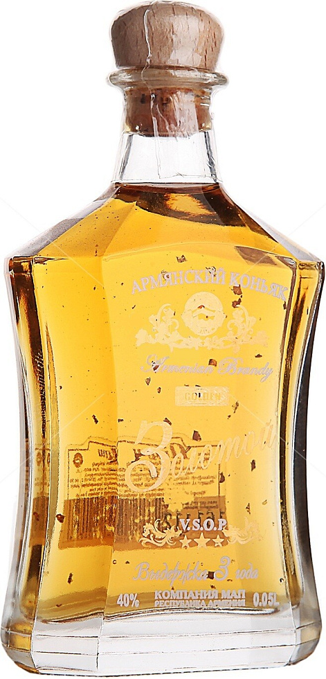 Купить Коньяк МАП, "Золотой" ВСОП, 5-летний, 50 мл - MAP, "Golden" VSOP ...