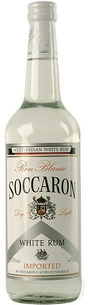 Купить Ром "Soccaron" White Rum, 0.7 л - "Соккарон", 700 мл
