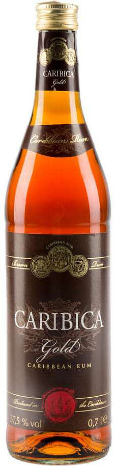 Купить Ром "Caribica" Gold, 1 л - "Карибика" Золотой, 1 литр