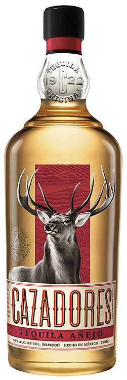 Купить Текила Cazadores Anejo (Gold), 1 л - Казадорес Аньехо, 1 литр