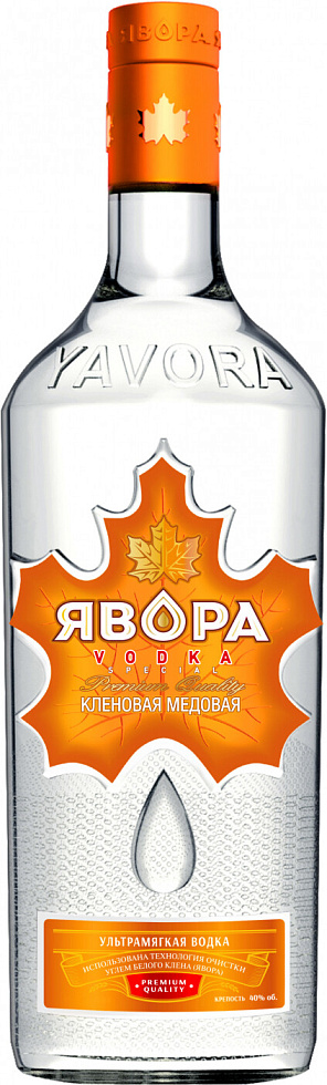 Купить Водка "Явора" Кленовая Медовая, 0.7 л - "Yavora" Maple Honey, 700 мл