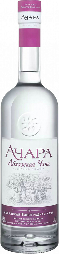 Купить Водка "Ачара", Чача абхазская, 0.5 л - "Achara", Abkhazian ...