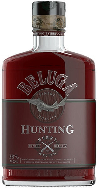 Купить Ликер "Белуга Хантинг" Ягодный Биттер, 50 мл - "Beluga Hunting ...