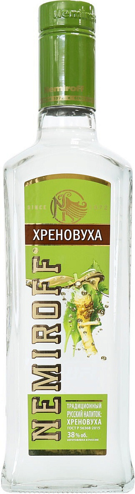 Купить Водка "Nemiroff" Hrenovuha, 250 мл - "Немирофф" Хреновуха, 0.25 ...