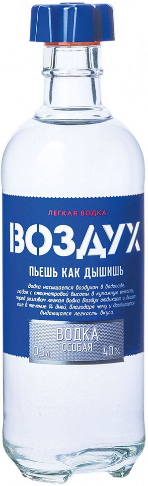 Купить Водка "Воздух", 0.5 л - "Vozdukh", 500 мл