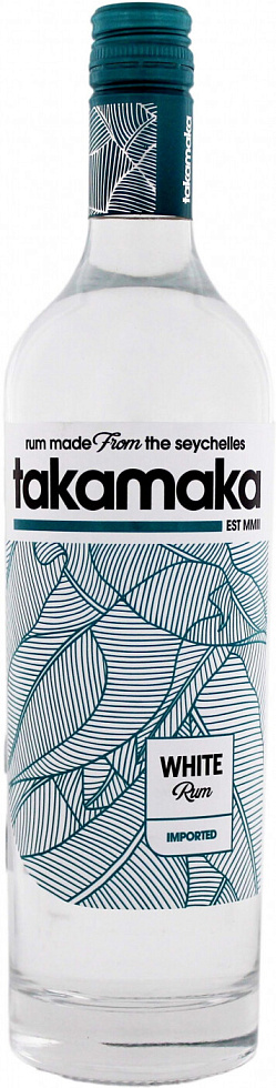 Купить Ром "Takamaka" White, 0.7 л - "Такамака" Белый, 700 мл