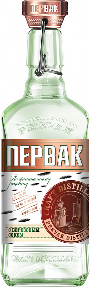 Купить Водка "Первак" С березовым соком, 0.5 л - "Pervak" S Berezovym ...